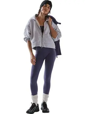 Free People Never Better Full Length Leggings - Graphite