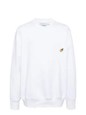 Casablanca Appliqué Sweatshirt - White