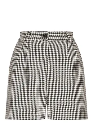 Dolce & Gabbana Tartan Check Shorts - Black