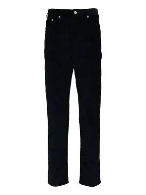 Paul Smith Corduroy Tapered Trousers - Blue