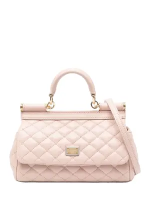 Dolce & Gabbana Small Sicily Tote Bag - Pink