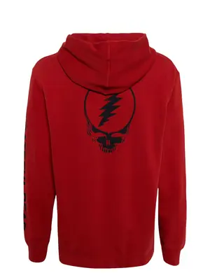 JAMES PERSE Grateful Dead Slouchy Hoodie - Red