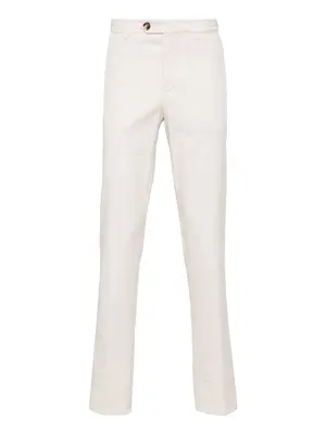 Brunello Cucinelli Tapered-leg Chinos - Neutrals