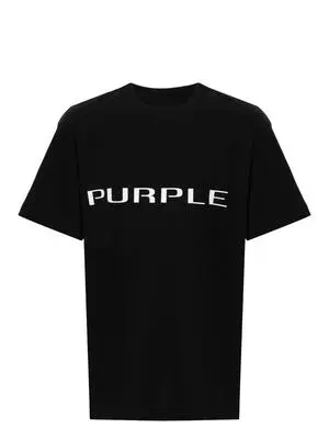 PURPLE BRAND Wordmark T-shirt - Black