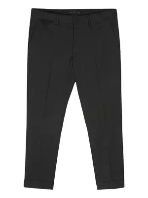 LOW BRAND Cooper Cropped Trousers - Black