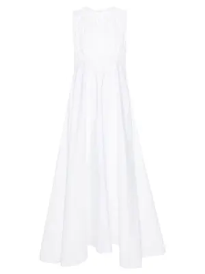 JIL SANDER Jil Sander Cotton Poplin Maxi Dress