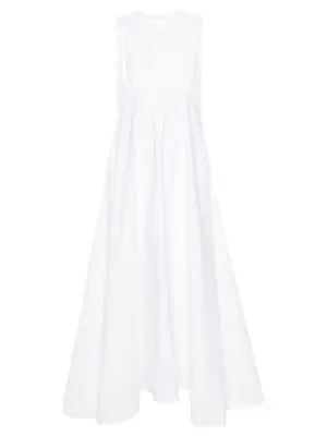 JIL SANDER Jil Sander Cotton Poplin Maxi Dress