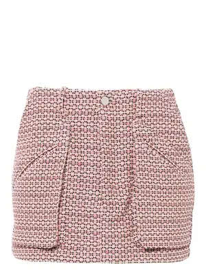 AMIRI AMIRI Tweed Mini Skirt