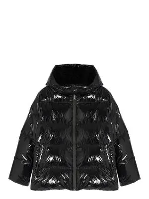 YVES SALOMON Duck-down Padded Jacket - Black