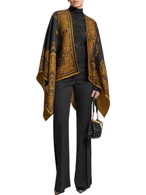 Etro Jacquard Sweater - Black