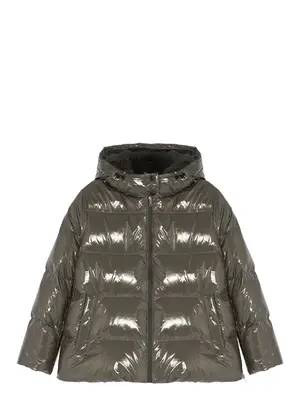 YVES SALOMON Duck-down Padded Jacket - Grey
