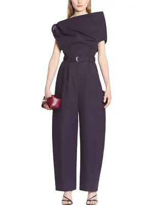 LANVIN Tapered Trousers - Purple