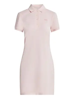 Lacoste Piqué Dress - Pink