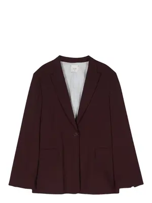 ALYSI Single-breasted Blazer - Red