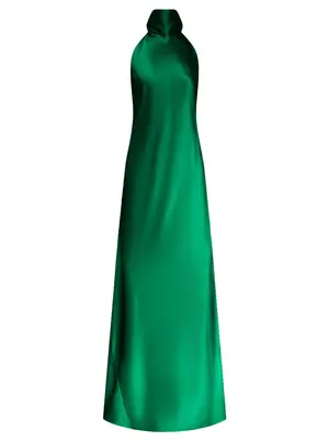 Galvan Sienna Gown - Green