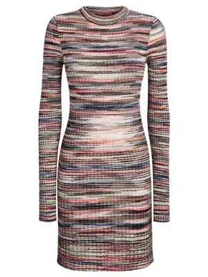 Missoni Striped Mini Dress - Powder