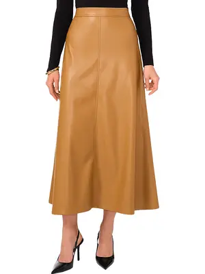 Vince Camuto Maxi Skirt Desert Camel