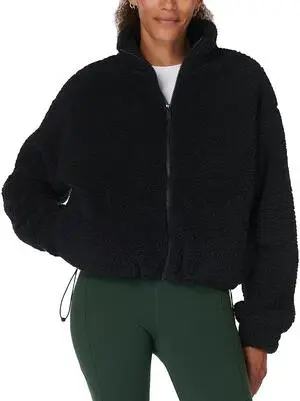 Sweaty Betty Canyon Fleece Jacket - Black