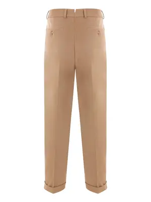 Caruso Tailored Trousers - Neutrals