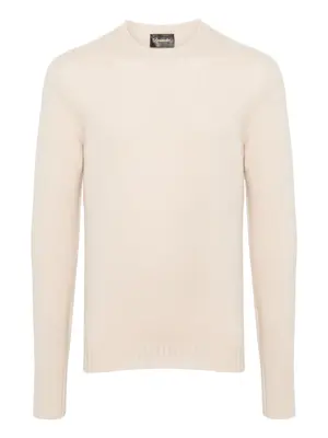 DRUMOHR Crew-neck Cashmere Sweater - Neutrals