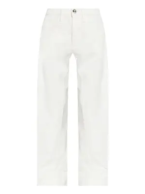 JIL SANDER Straight-leg Trousers - White