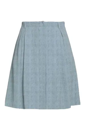 Emporio Armani Mini Flared Skirt - Blue