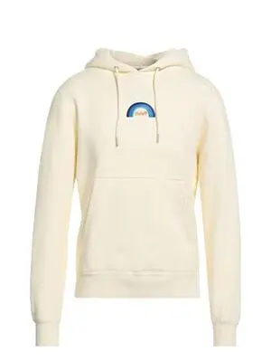 SANDRO X WRANGLER Pastel Cotton Sweatshirt - Yellow