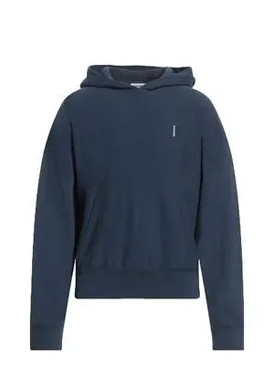 Sandro SANDRO Fleece Sweatshirt With Embroidered Logo Navy