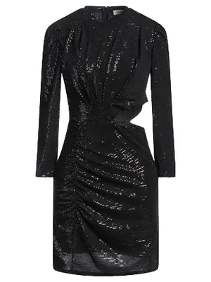 Sandro Mini Sequined Dress - Black