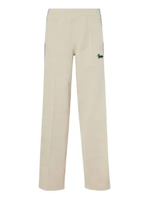 Burberry Logo Jersey Track Pants - Beige