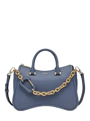 Dkny Adria Satchel - Steel Blue