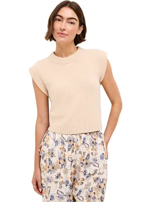 MARIE OLIVER Belle Shell - Cream