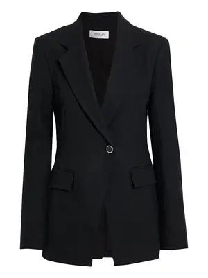Derek Lam 10 Crosby Noah Cotton-blend Twill Blazer - Black