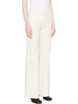 NILI LOTAN Nili Lotan Florence Corduroy Trousers Neutrals
