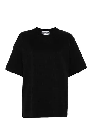 Moschino Print T-shirt - Black