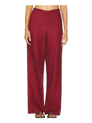 Faithfull The Brand Lulea Pant - Wine