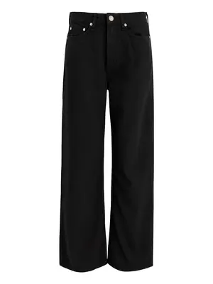 Rag & Bone Logan Wide-leg Jeans - Black