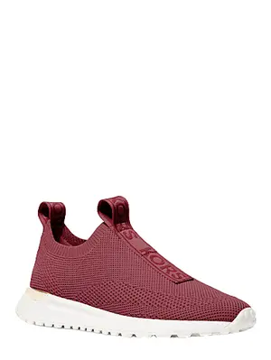 Michael Kors Bodie Knit Slip-on Sneakers - Red