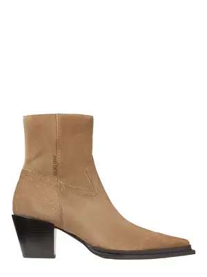 JIMMY CHOO Jimmy Choo Cece 60 Suede Ankle Boots Neutral