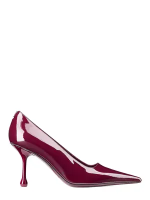 JIMMY CHOO Ixia 80 Leather Pumps - Red