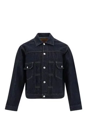 FORTELA Denim Trucker Jacket - Blue