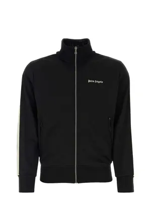 Palm Angels Logo-embroidered Sport Jacket - Black