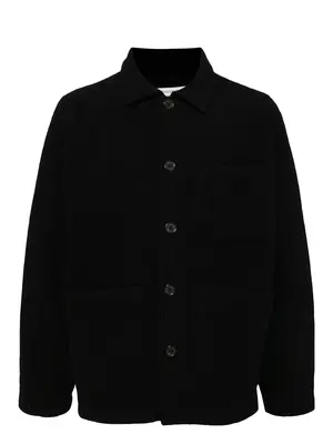 Universal Works Fleece Field Jacket - Black