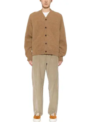 Universal Works David Cardigan - Brown