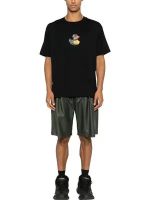 Gcds Duck-print T-shirt - Black