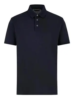 EMPORIO ARMANI Front-zipped Polo Shirt