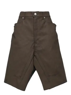 Rick Owens Slivered Knee-length Skirt - Brown