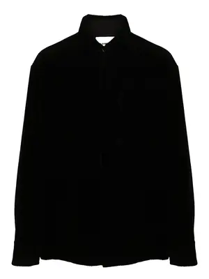 JIL SANDER Corduroy Shirt - Black