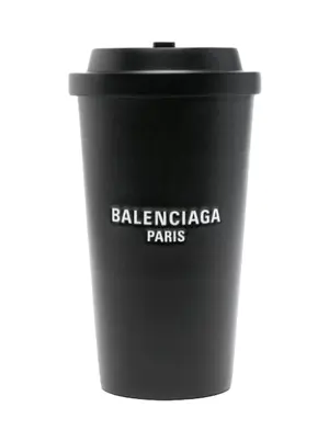 Balenciaga Balenciaga 9am Coffee Cup Clutch Black