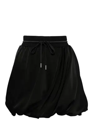 Helmut Lang Bubble Mini Skirt - Black